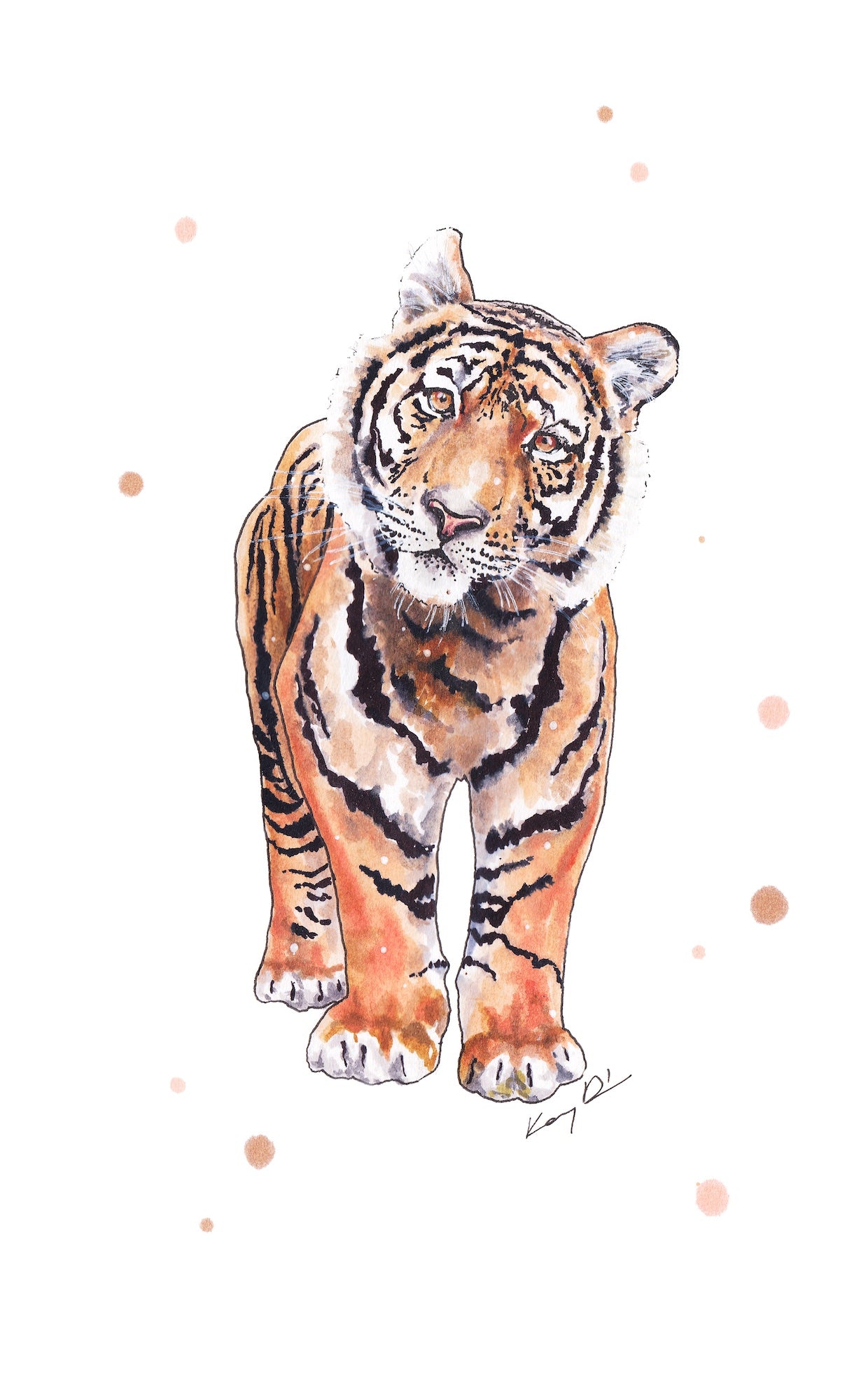 Tigris – Dora Koreny Paintings